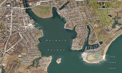 NORWALK HARBOR, CT HERRING - The Fisherman