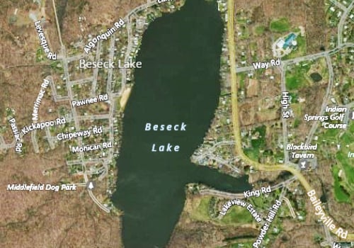 BESECK LAKE, MIDDLEFIELD CT - The Fisherman