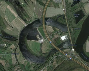 THE OXBOW, NORTHAMPTON, MA - The Fisherman