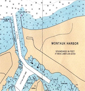 MONTAUK HARBOR ENTRANCE - The Fisherman