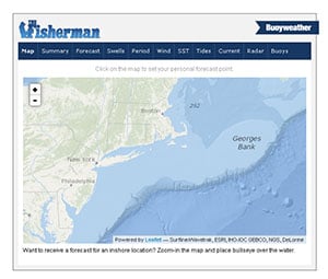 THE FISHERMAN NOW OFFERS BUOYWEATHER - The Fisherman