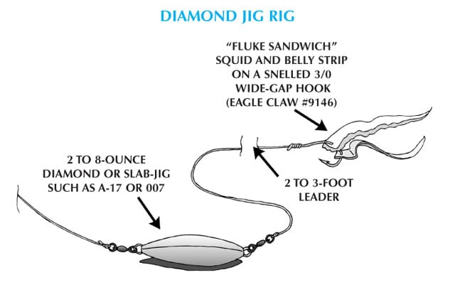 Fluke - Diamond Jig Rig - The Fisherman