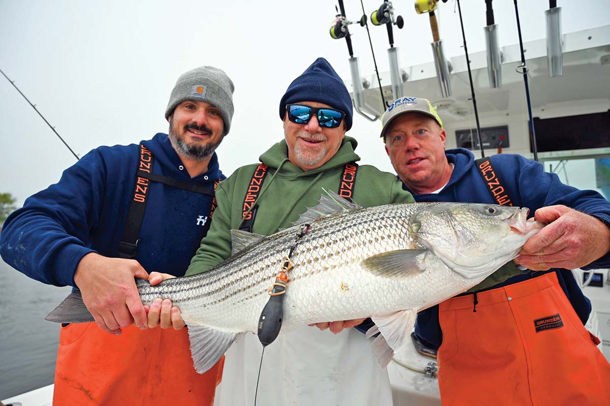 The Research Continues: 2022 Striped Bass Tagging - The Fisherman