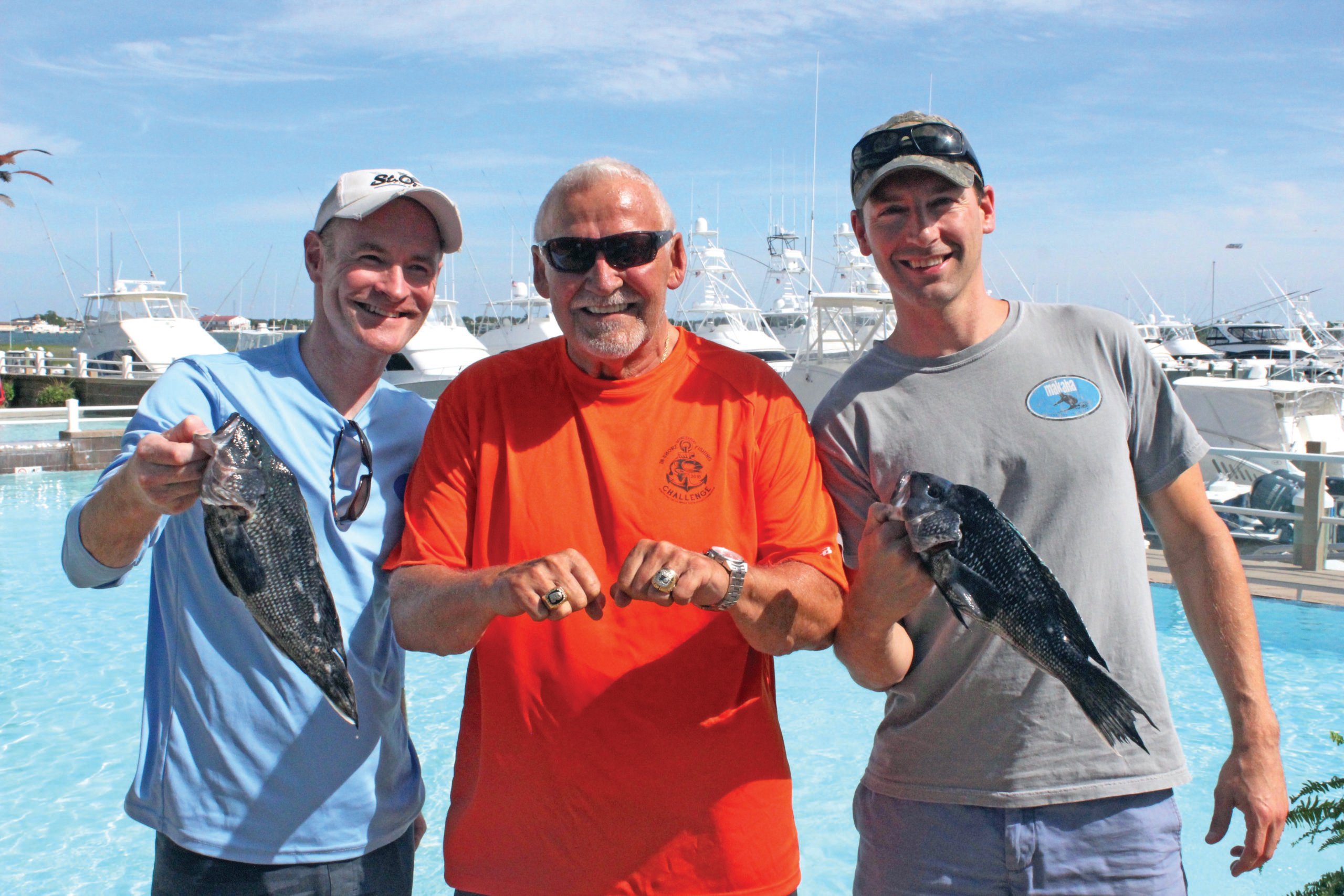 FISH WITH FLYERS GREAT BERNIE PARENT ON JULY 15 IN CAPE MAY - The Fisherman