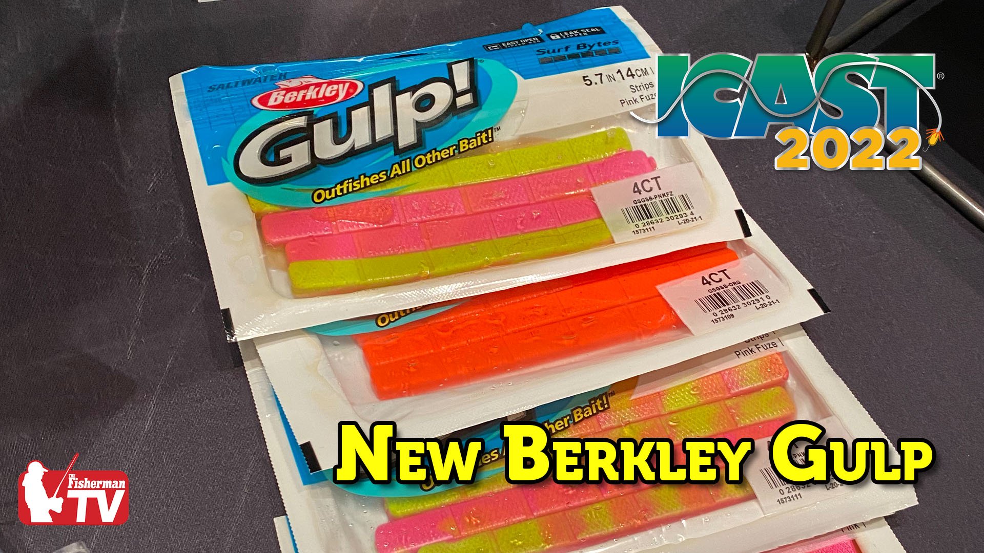 ICAST ’22: The Fisherman’s “New Product Spotlight” - New Berkley Gulp - The Fisherman