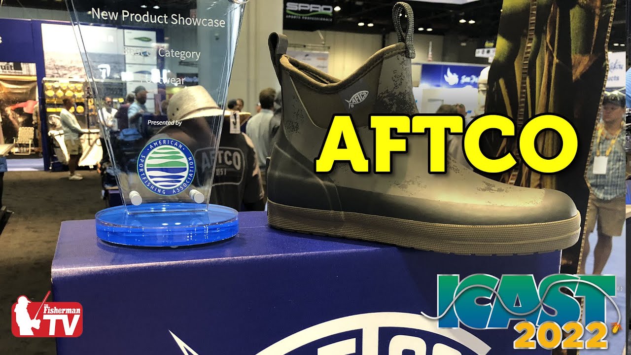 ICAST ’22: The Fisherman’s “New Product Spotlight” - AFTCO Deck Boot ...