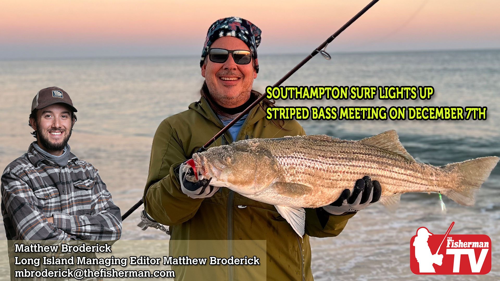 Long Island Video Fishing Forecast - December 1, 2022 - The Fisherman