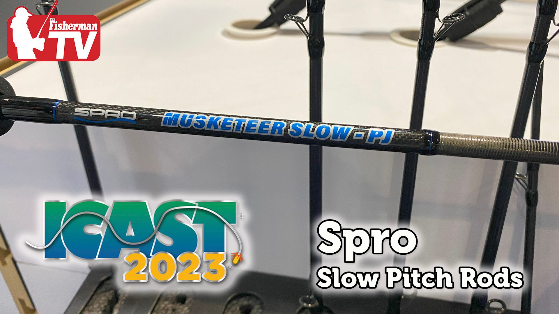 ICAST New Product Review- Spro Slow Pitch Rods - The Fisherman