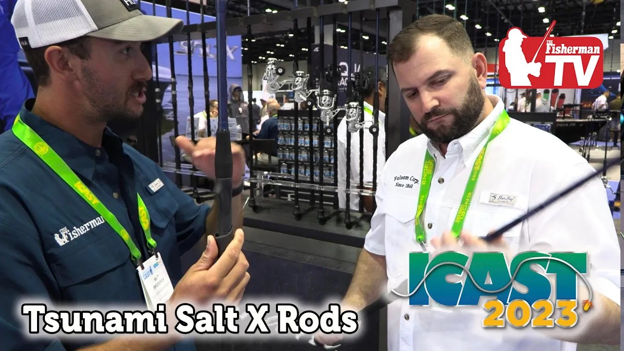 ICAST New Product Review- New V2 SaltX Surf Rods - The Fisherman
