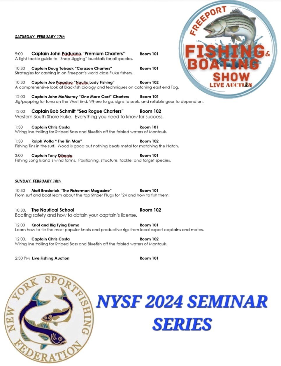 Freeport Fishing and Boating Show This Weekend - The Fisherman