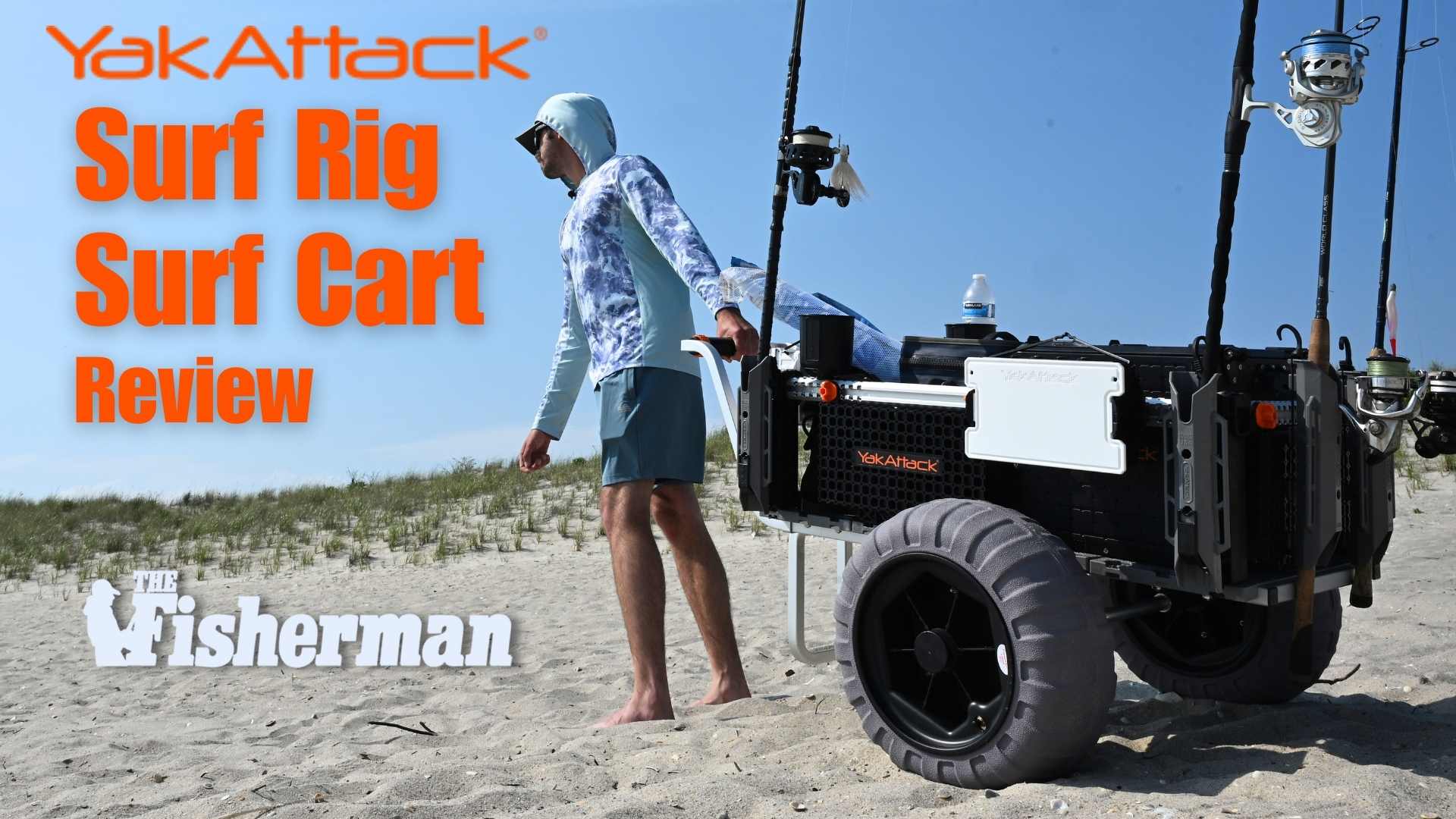 Yak Attack: SandRig Surf Cart - The Fisherman