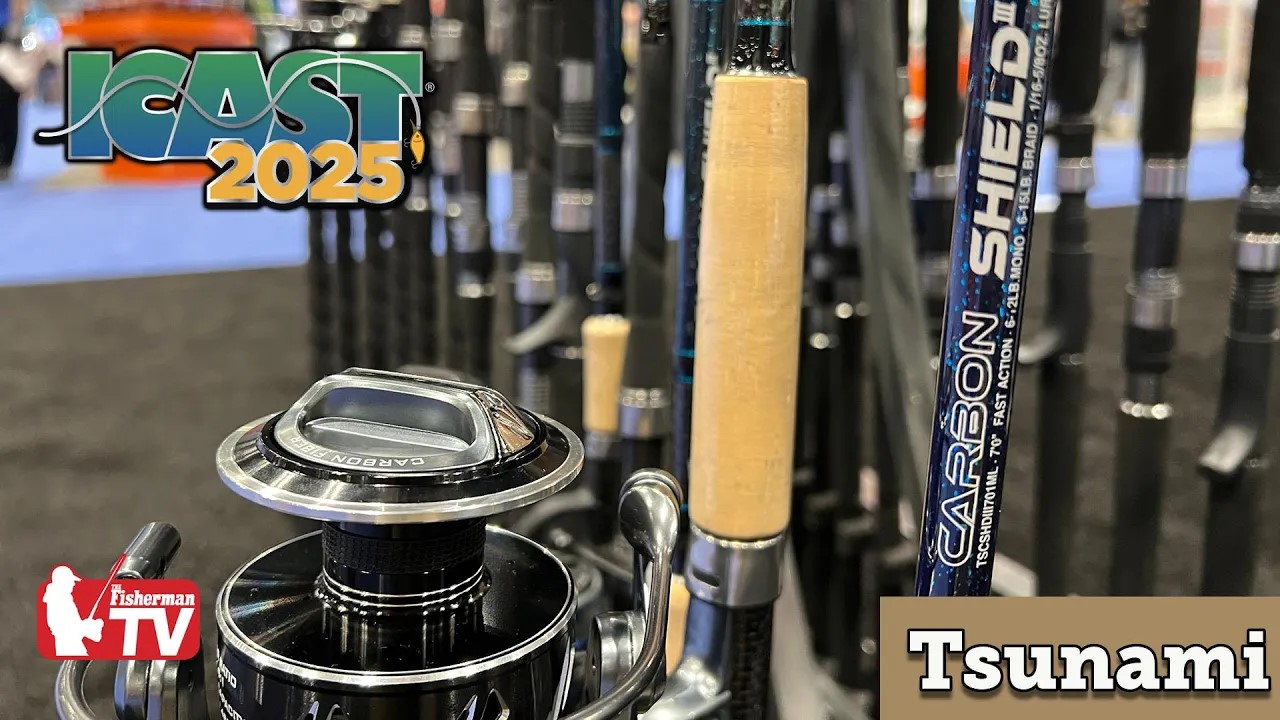 ‘25 New Product Review – Tsunami Shield Rods - The Fisherman
